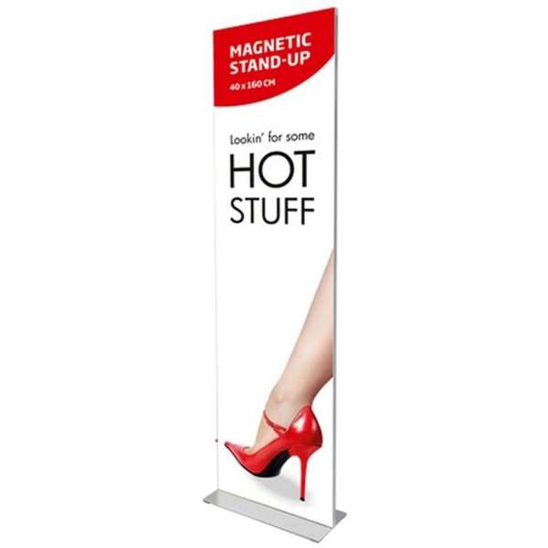 Magnetic Stand-oben, beidseitig, 40 x 160 cm
